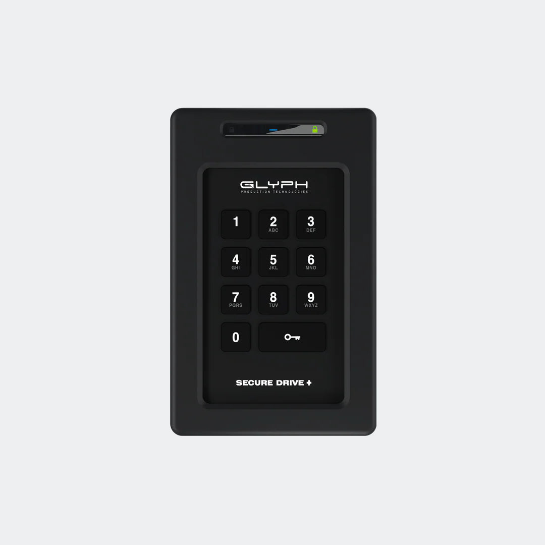 Glyph SecureDrive+ Encrypted Drive with Keypad – Small Dog Electronics